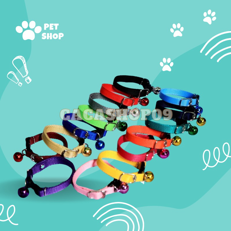Jual Kalung Kucing Polos Cat Collar Warna | Shopee Indonesia