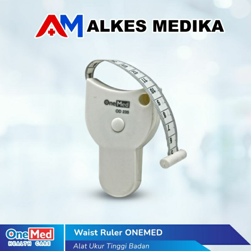 Jual ONEMED Waist ruler / pengukur lingkar perut / onemed / waist ruler ...