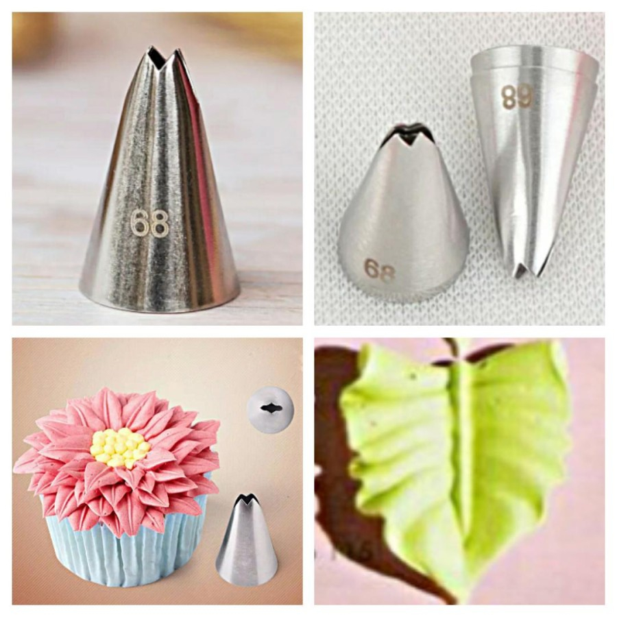 Jual Spuit Daun Mix Tropis Campur Piping Icing Kue Art Nozzle Dekorasi ...