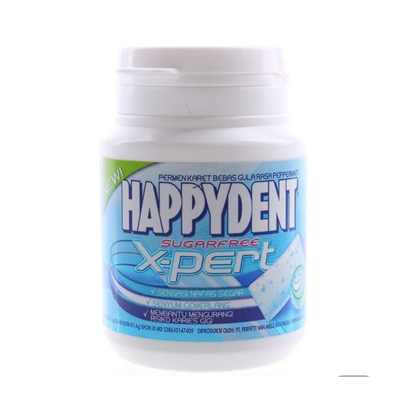 Jual Happydent X-pert Permen Peppermint 56 gram | Shopee Indonesia