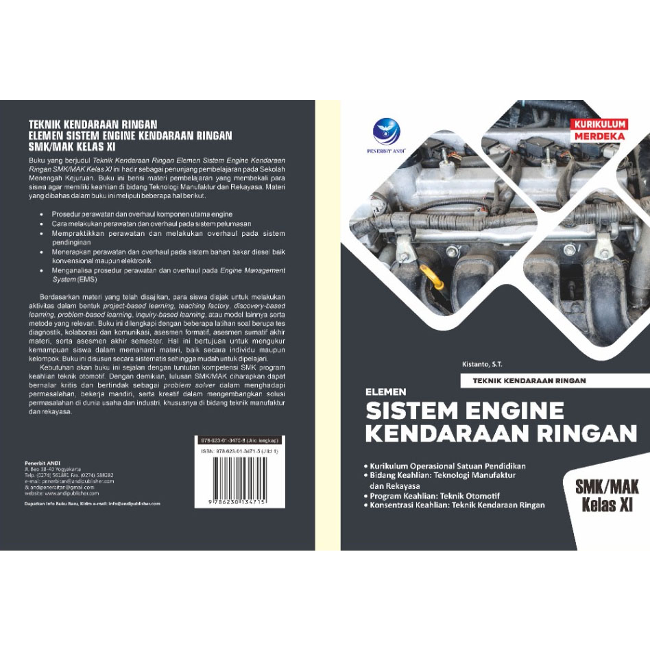 Jual Buku SMK: Elemen Sistem Engine Kendaraan Ringan SMK/MAK Kelas XI ...