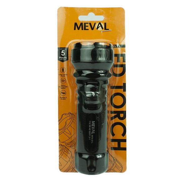 Jual MEVAL Senter Flashlight 0.5W LED Torch Lead Acid 500mAh MT5-01L ...