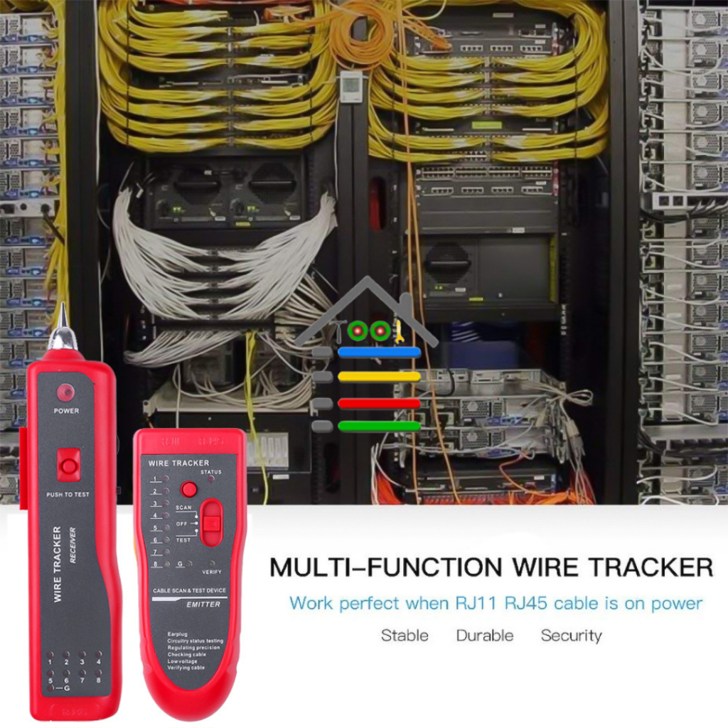 Jual LAN TESTER WIRE TRACKER CAT5 CAT6 RJ45 UTP CABLE SCAN TRACK LINE ...