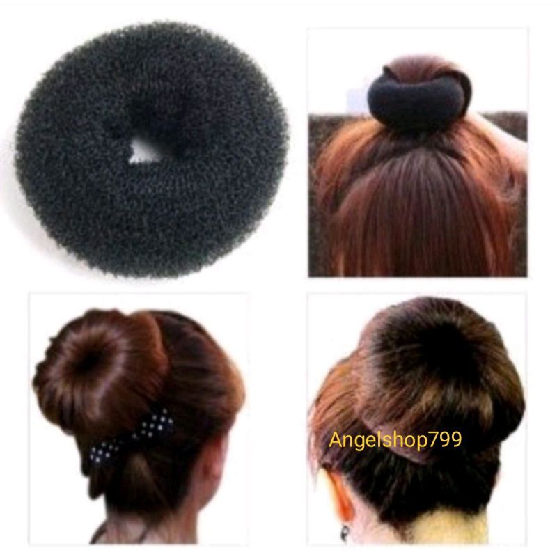 Jual ANGEL-DONAT BUN SANGGUL CEPOL ALA KOREA HAIR BUN MAKER IMPORT ...