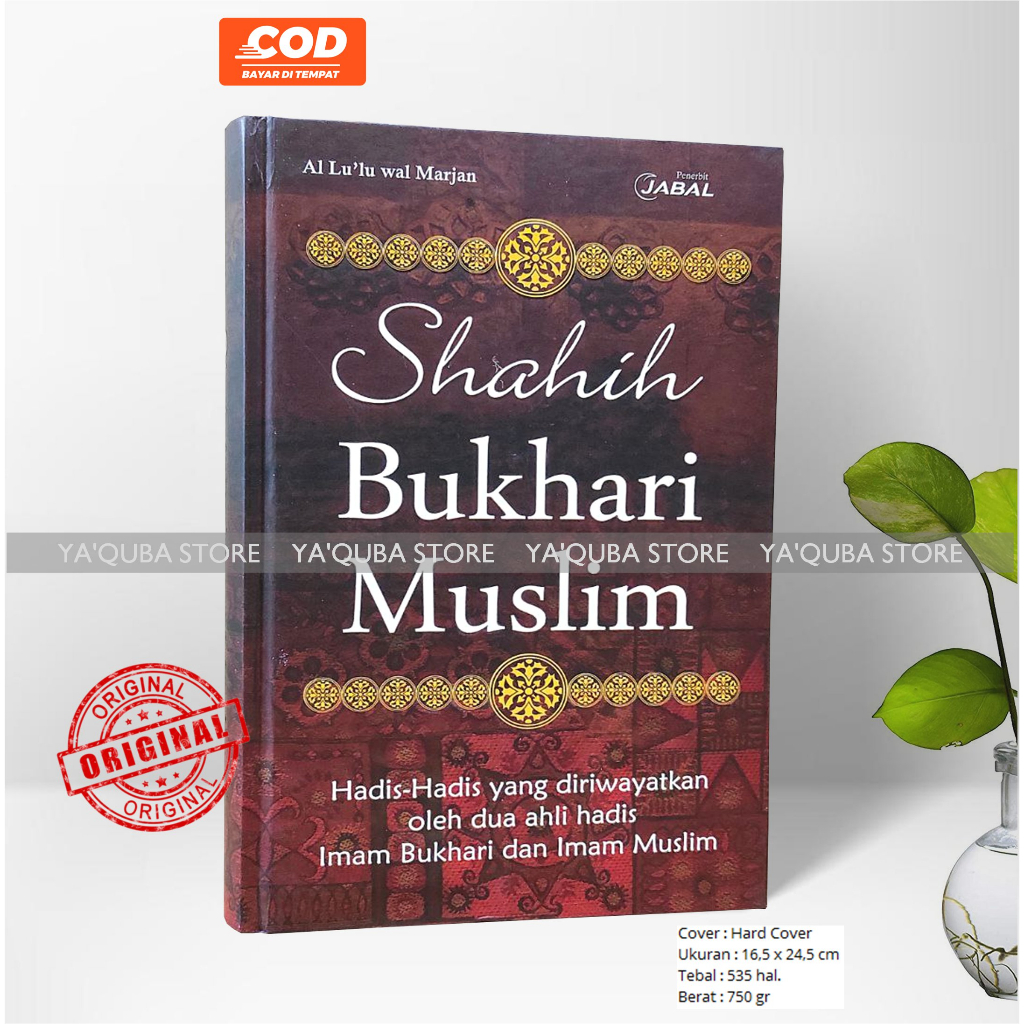 Jual [ JABAL ] BUKU SHAHIH BUKHARI MUSLIM KITAB AL LU'LU WAL MARJAN ...