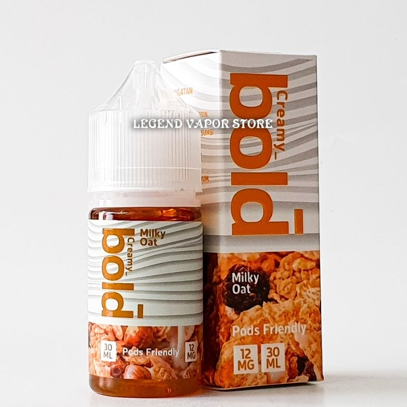 Jual SALT NIC - LIQUID BOLD Creamy Series 30ML 12MG AUTHENTIC | Shopee ...