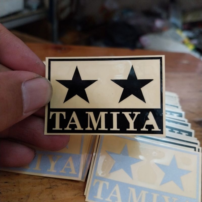Jual STICKER LOGO TAMIYA / STIKER TAMIYA | Shopee Indonesia