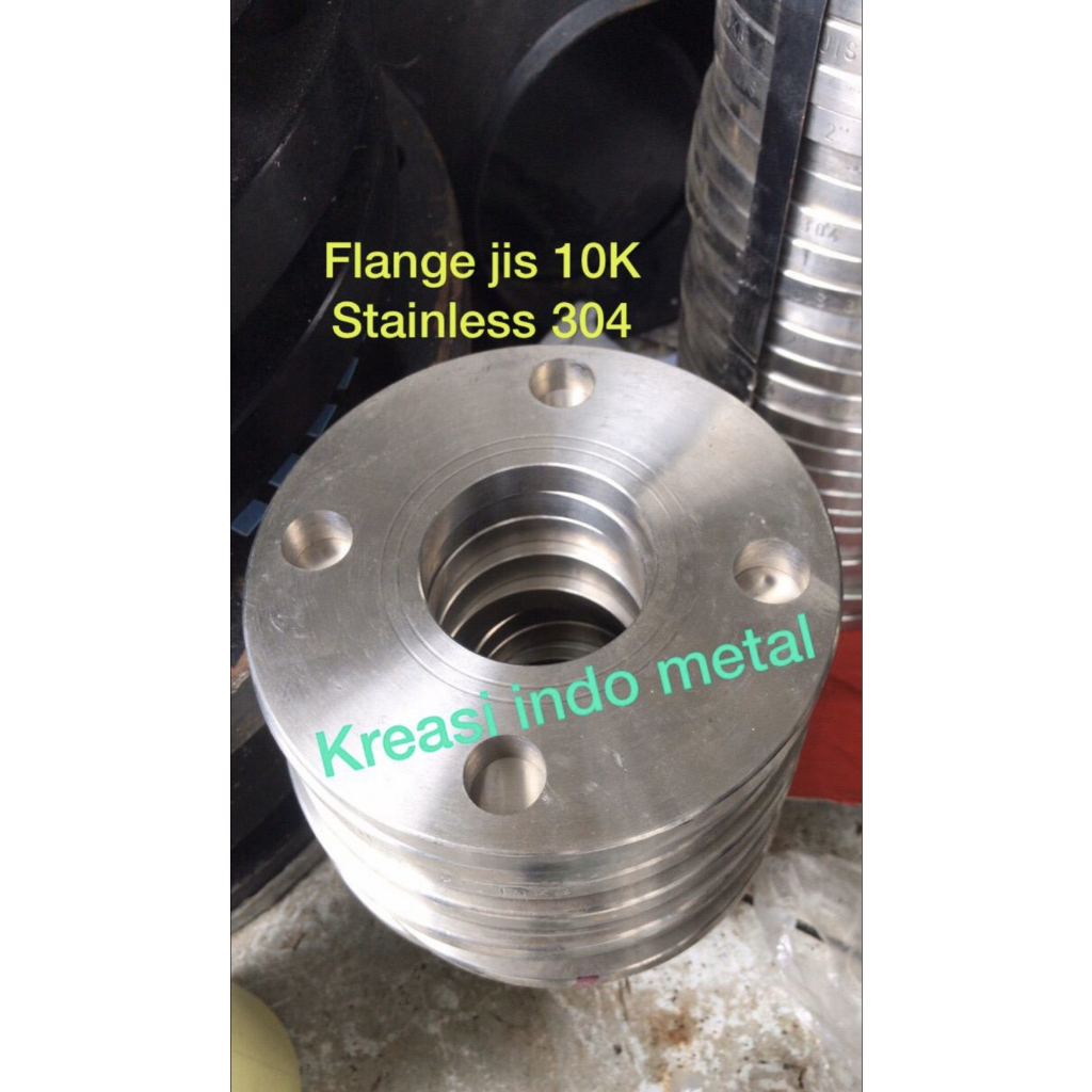 Jual Flange jis 10k stainless SS304 ; 2 inch ( 2” ) SUS / SS 304 | Shopee Indonesia