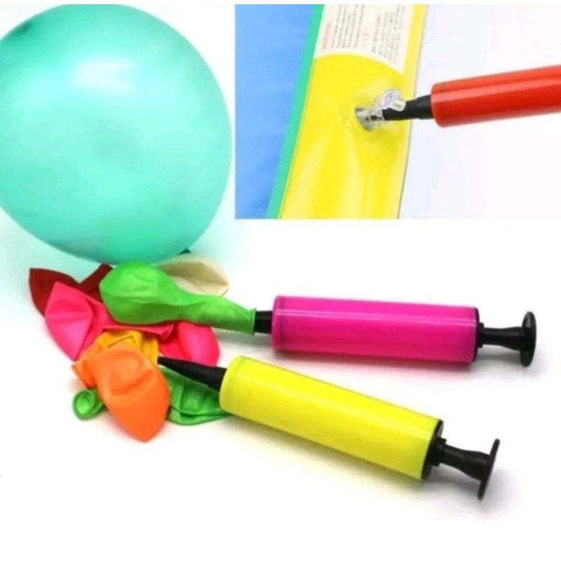 Jual pompa balon multifungsi / alat pompa balon plastik | Shopee Indonesia