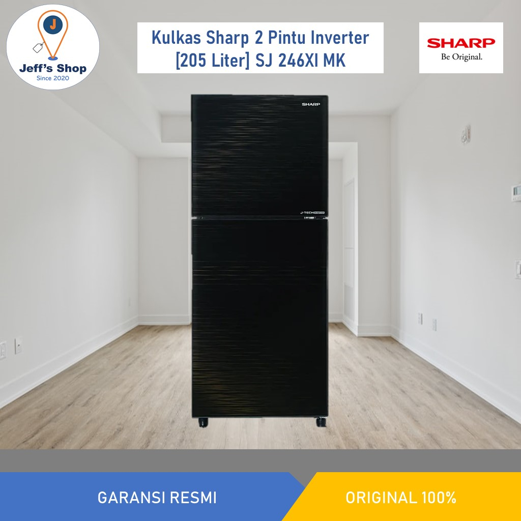 Jual Sharp Kulkas 2 Pintu [205 Liter] SJ 246XI MK [Inverter] | Shopee Indonesia