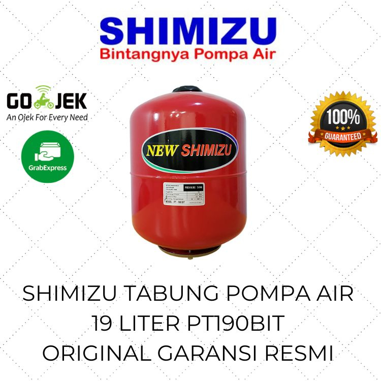 Jual Shimizu Tangki Pompa Air 19 Liter PT 190 / Tabung Jet Pump ...