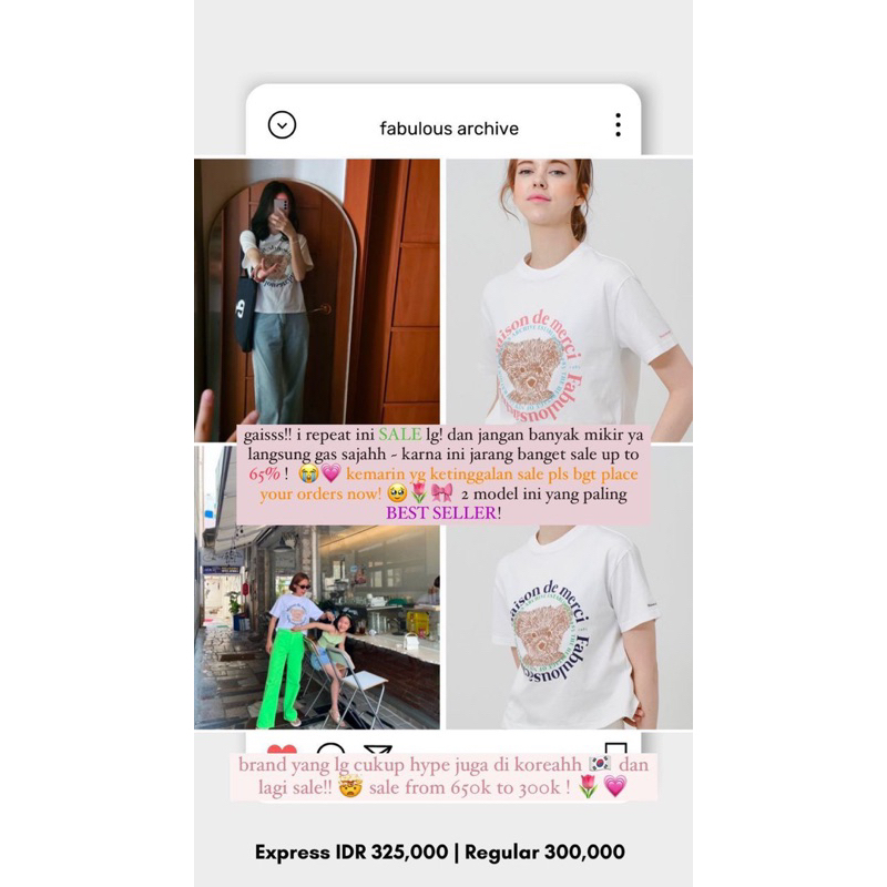 Jual [PRE ORDER & READY STOCK] FABULOUS ARCHIVE MAISON DE MERCI BEAR ...