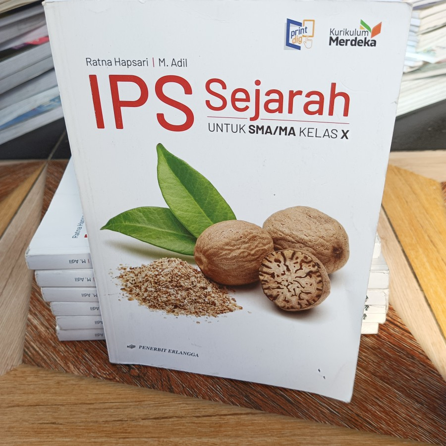 Jual Buku IPS Sejarah Kurikulum Merdeka Kelas X SMA Erlangga | Shopee Indonesia