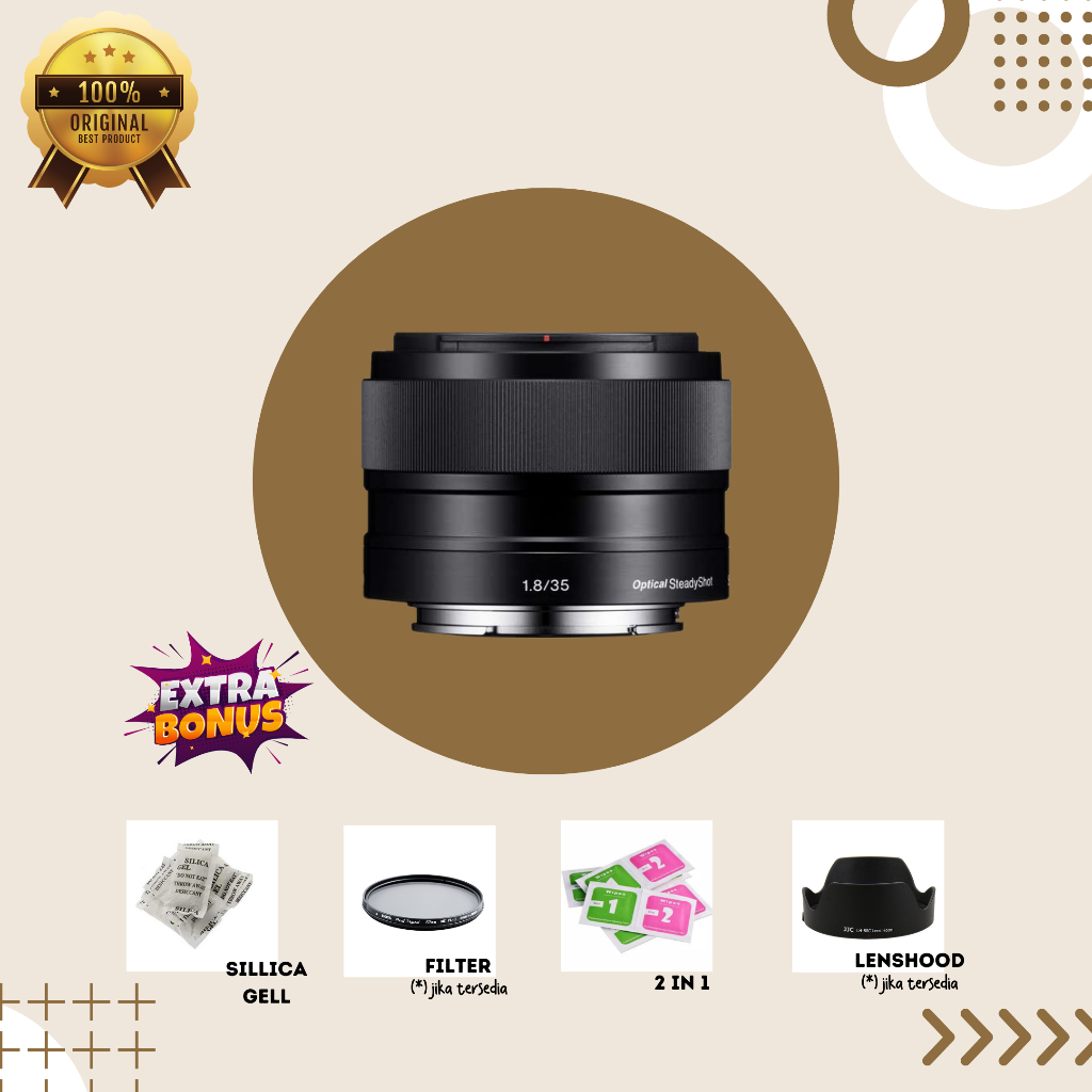Jual LENSA FIX SONY E 35MM F1.8 OSS | Shopee Indonesia