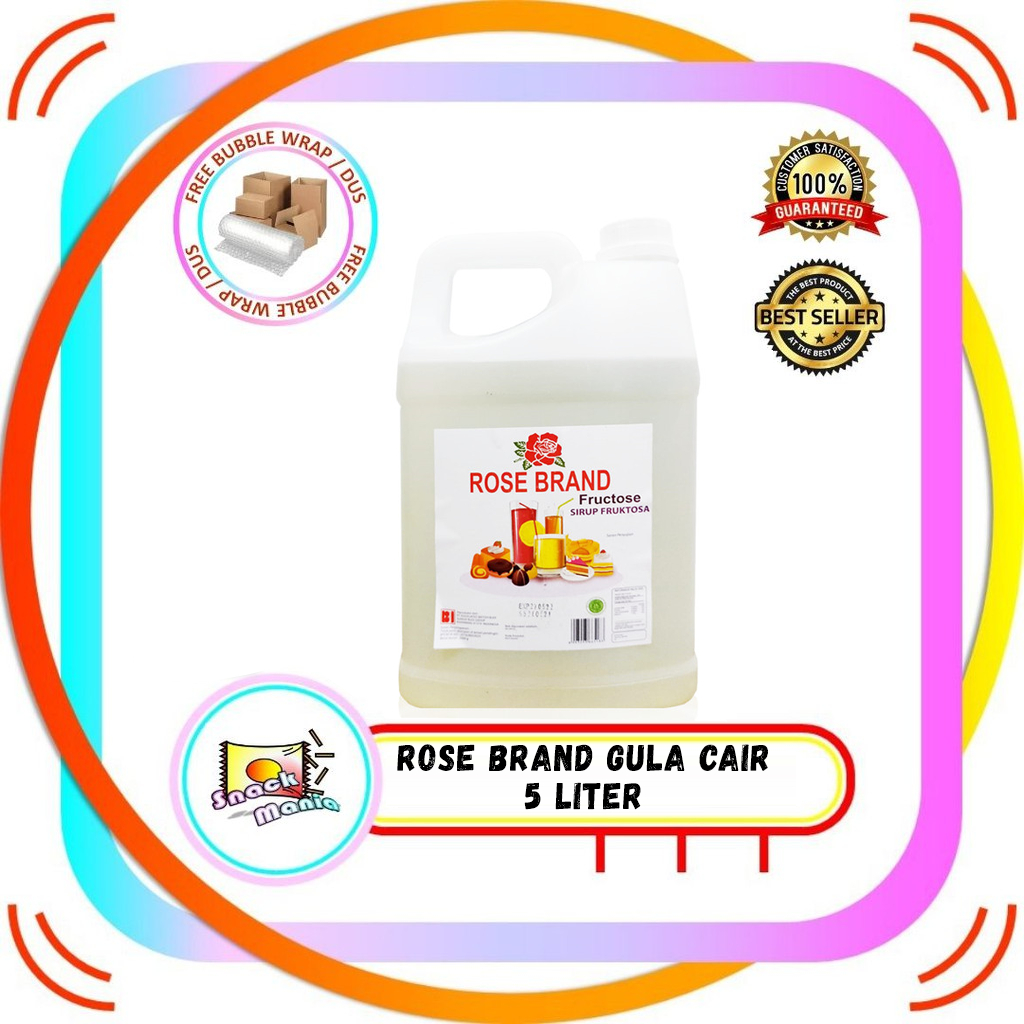 Jual Rose Brand Syrup Fructose Gula Cair Fruktosa 5 kg | Shopee Indonesia