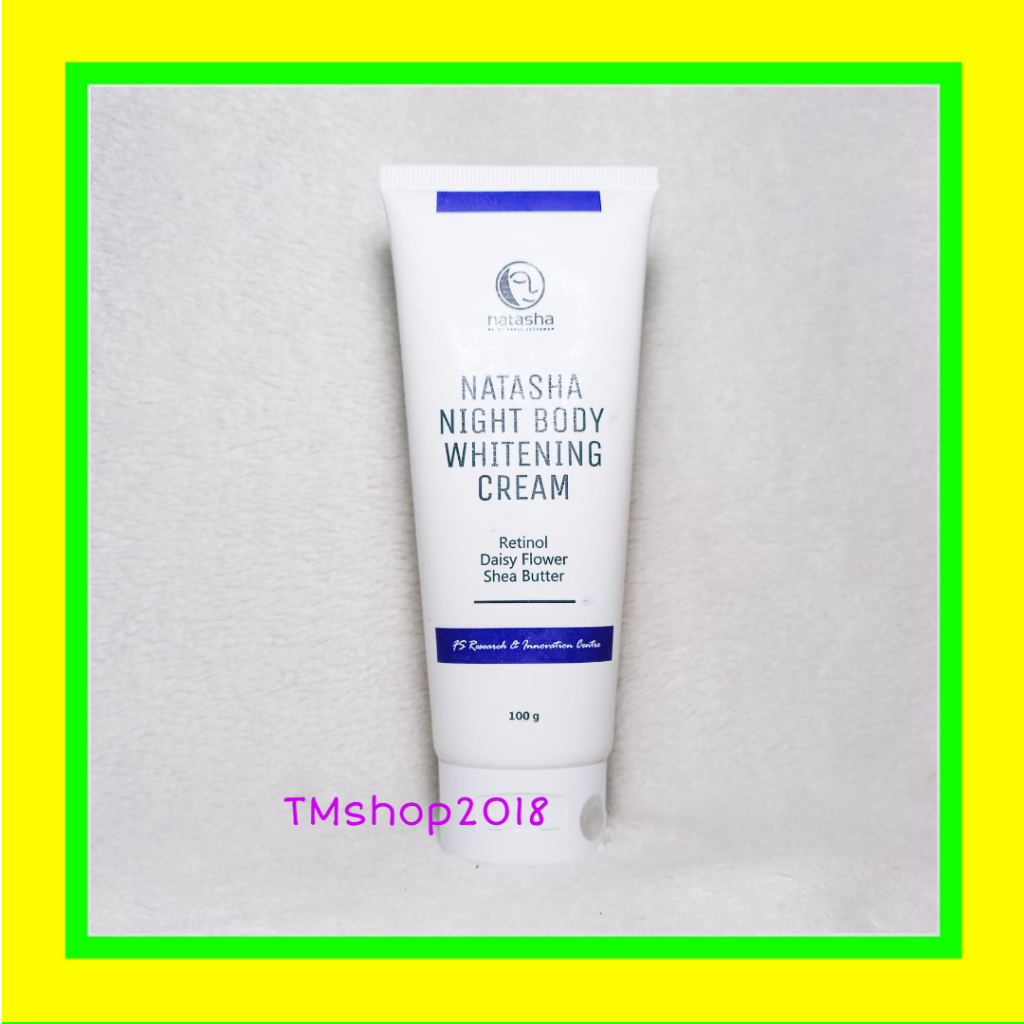 Jual Natasha Skincare Night Body Whitening Cream 100 gram by dr Fredi ...