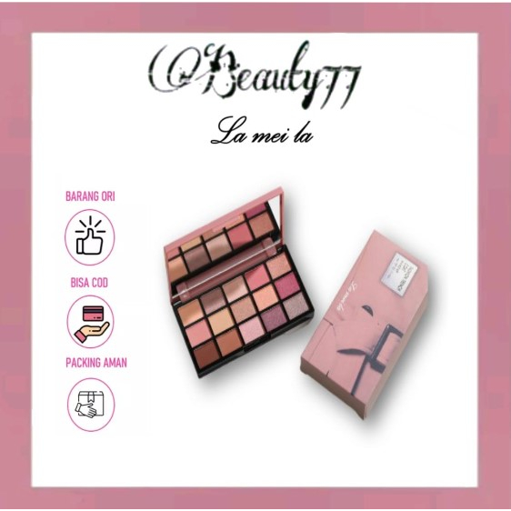 Jual LAMEILA EYESHADOW MAKEUP KIT PALLETE 15 COLOURS ORIGINAL LM 5025 ...