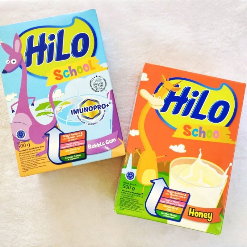 Jual Hilo School cokelat cotton candy Bubble gum honey strawberry ...