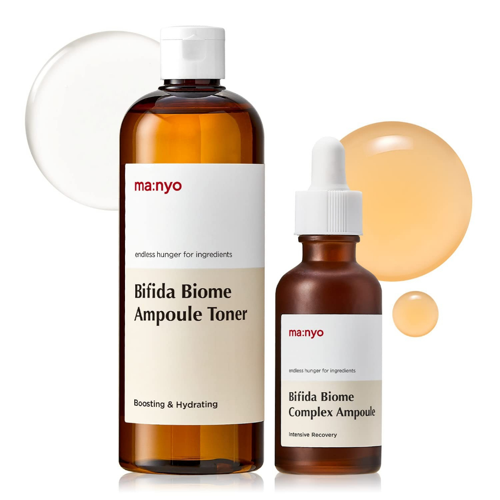 Jual [BUNDLE] Manyo Bifida Biome Ampoule Toner 300ml + Bifida Biome ...