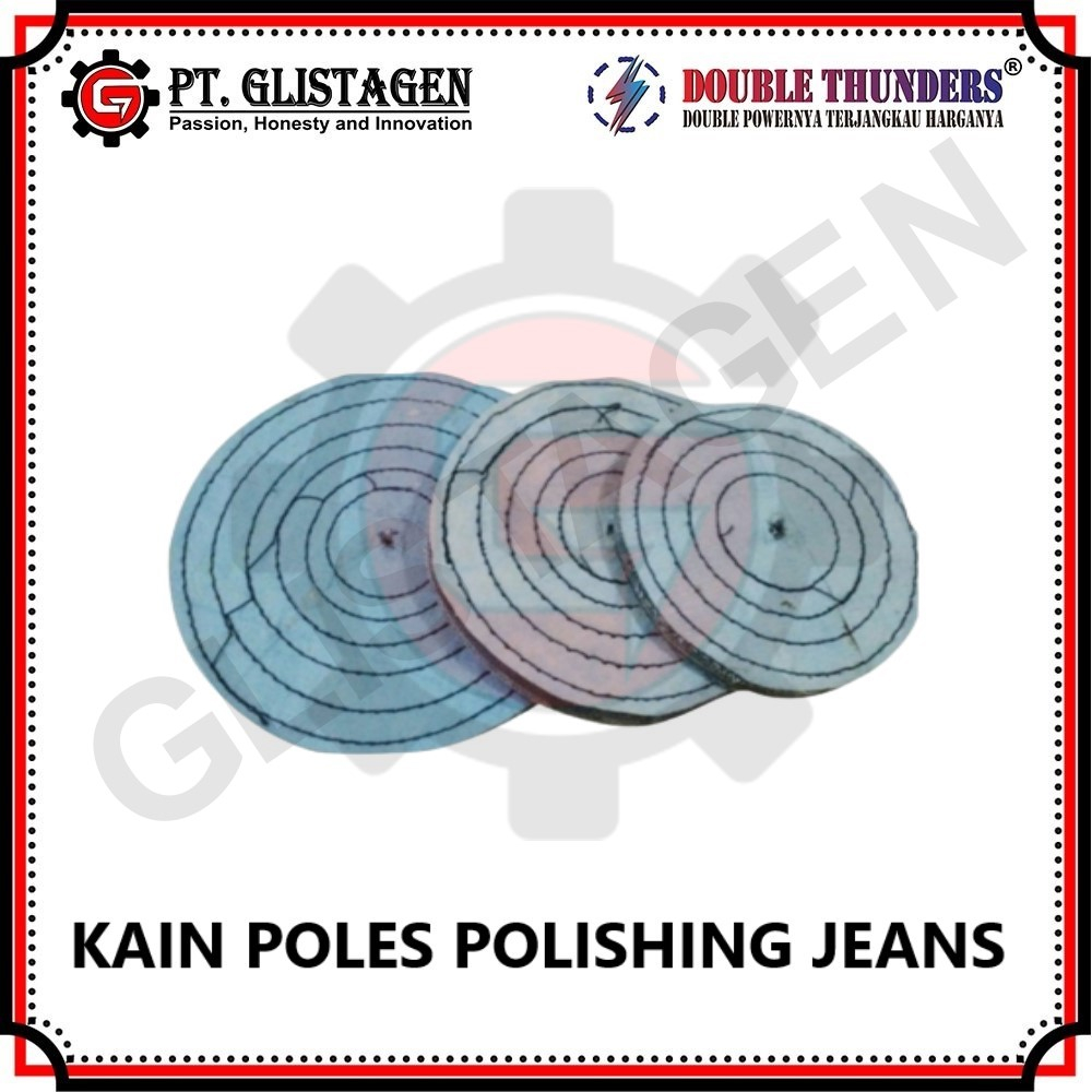 Jual Kain Poles Jeans 4" inch | Shopee Indonesia