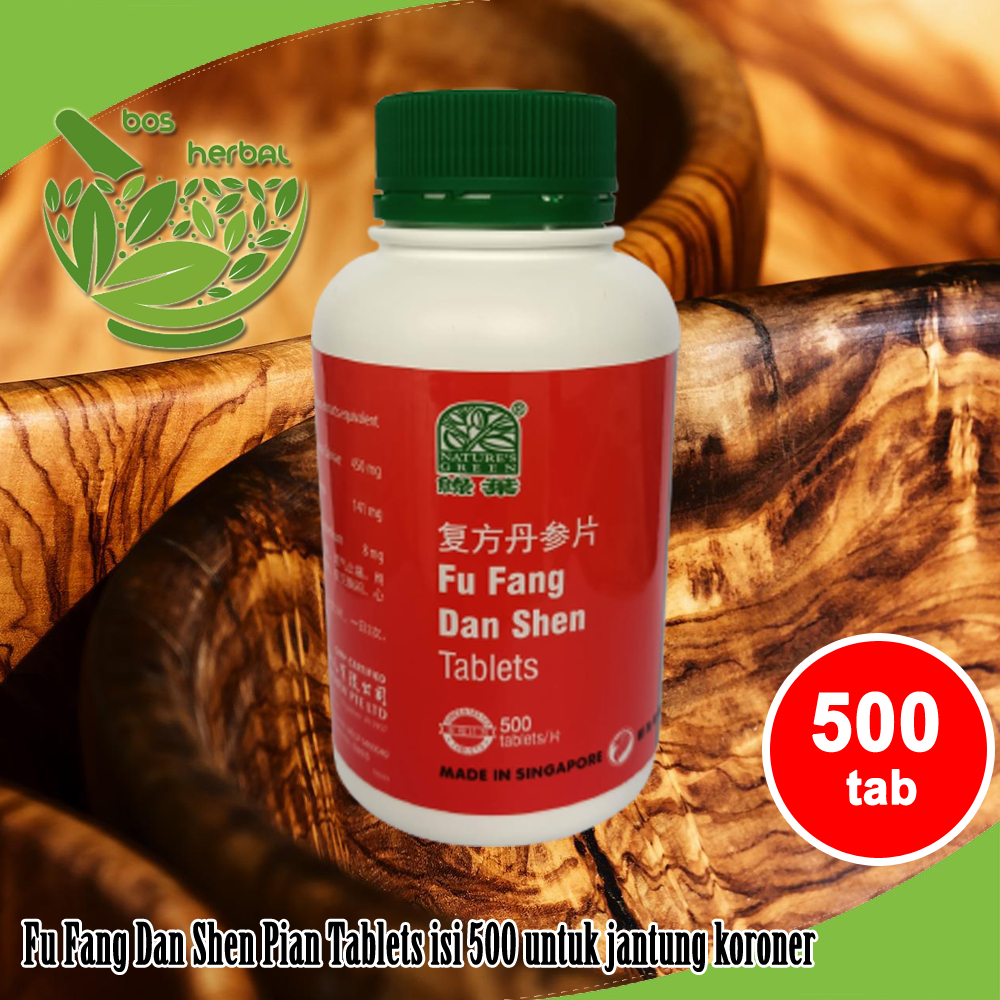 Jual Fu Fang Dan Shen Pian isi 500 atau 1000 untuk jantung koroner ...