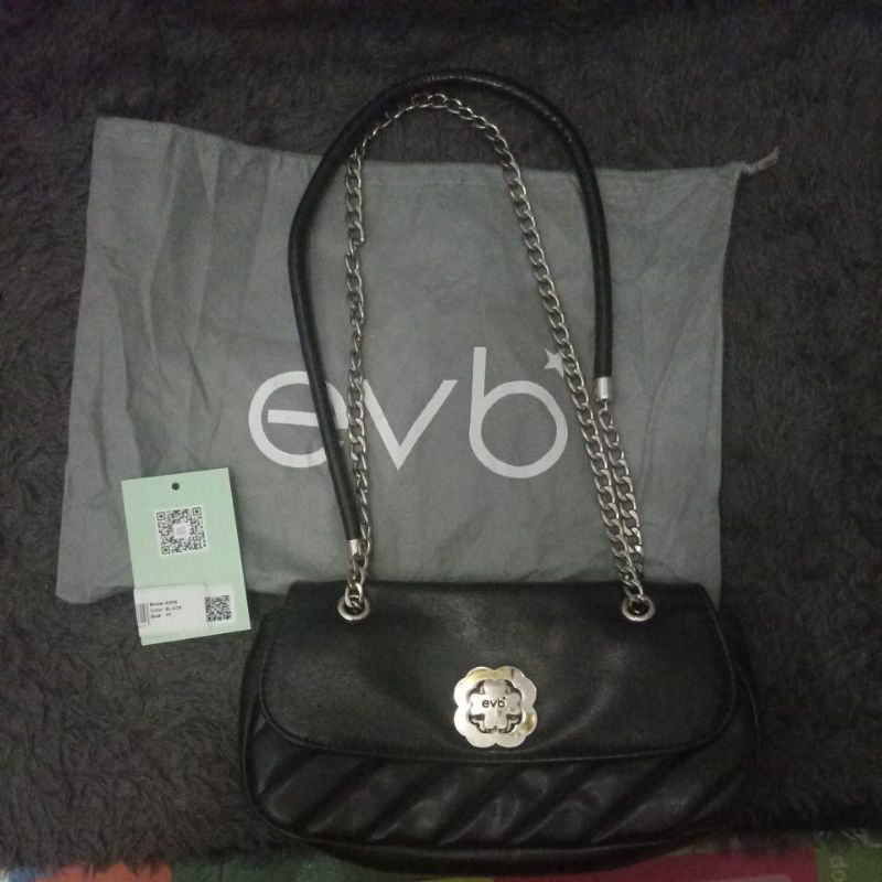 Jual Tas Everbest Airin black Limited edition Preloved | Shopee Indonesia