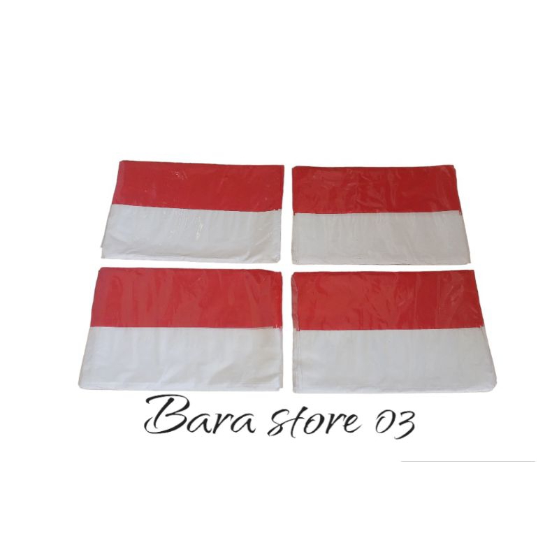 Jual BENDERA MERAH PUTIH BENDERA RI ISI 100 BENDERA PLASTIK | Shopee ...