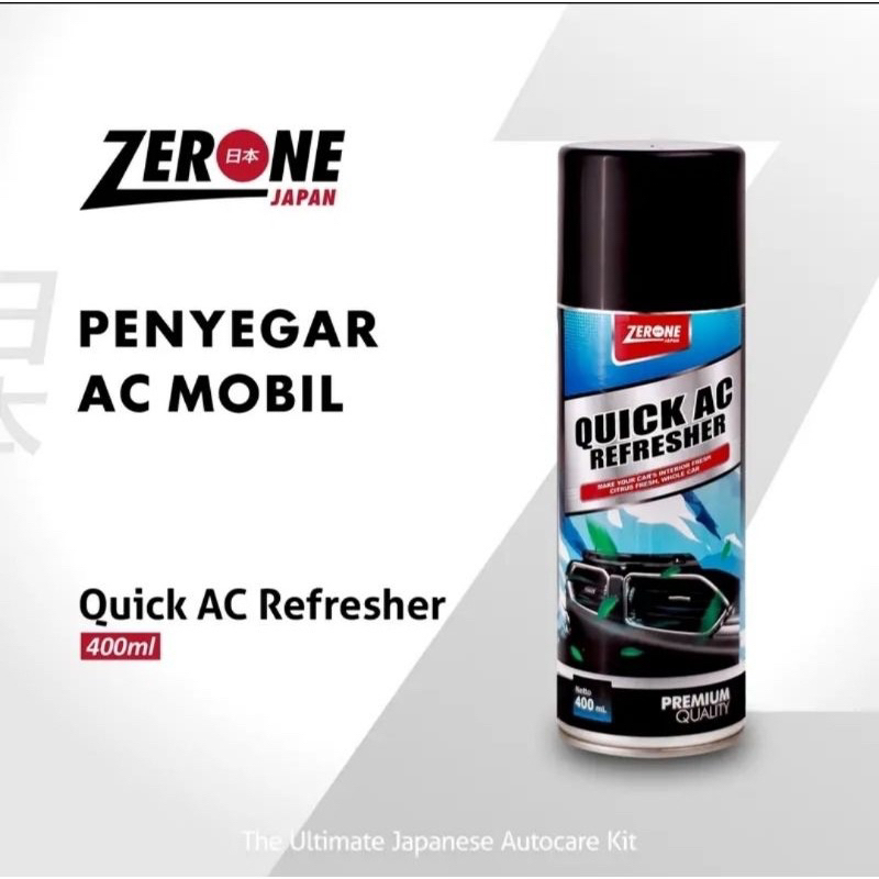 Jual QUICK AC REFRESHER Zerone Japan Pembersih AC Mobil Original 400ml ...