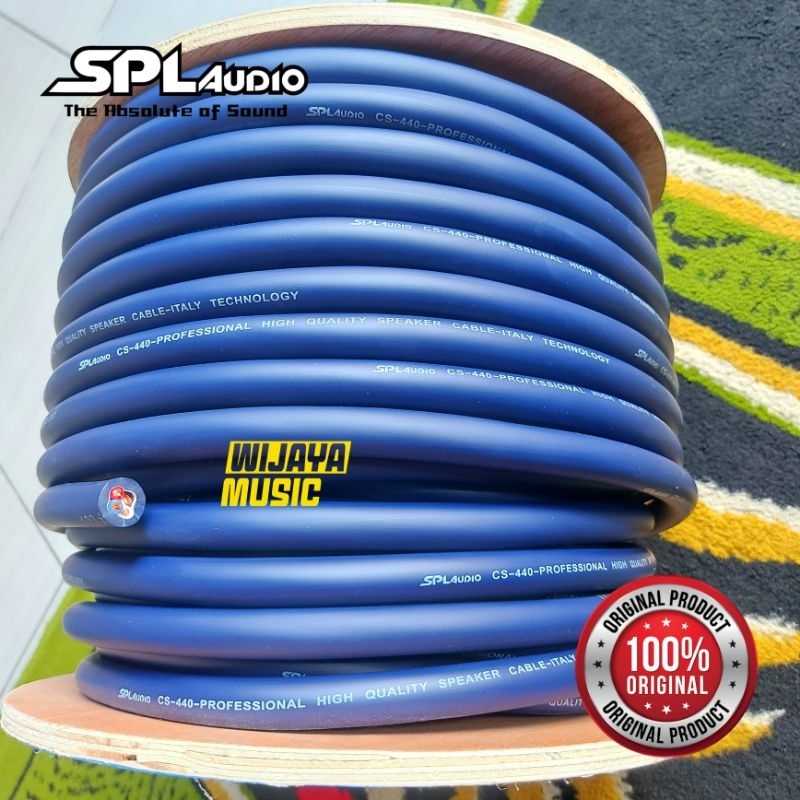 Jual Kabel Speaker SPL Audio ORIGINAL Ukuran 4 x 4 mm Panjang 5 Meter ...