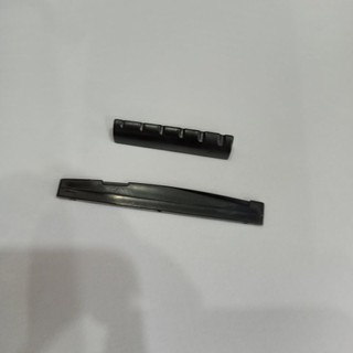 Jual Nut Saddle Bridge Hitam Gitar Akustik Untuk 6 Senar | Shopee Indonesia
