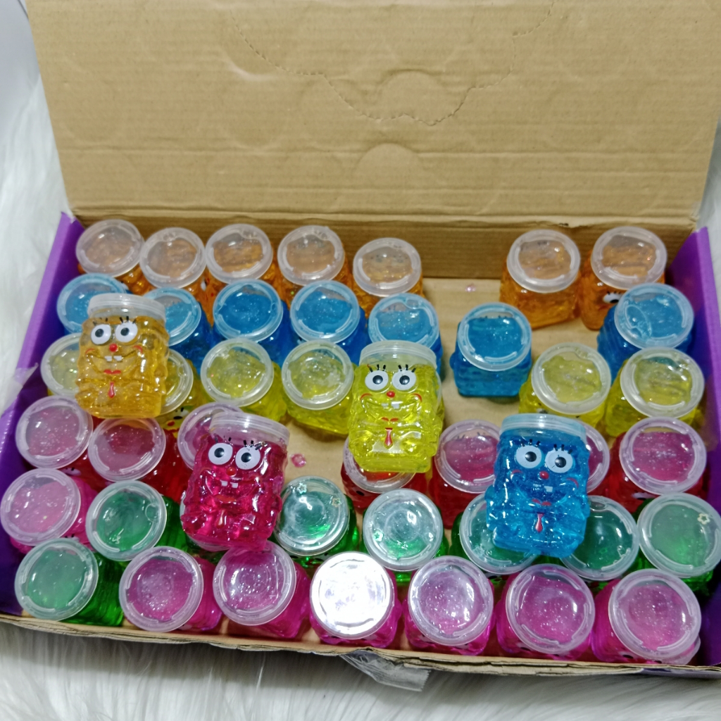 Jual Slime Crystal Mud 1 Pcs Mainan Slem Toples Karakter | Shopee Indonesia
