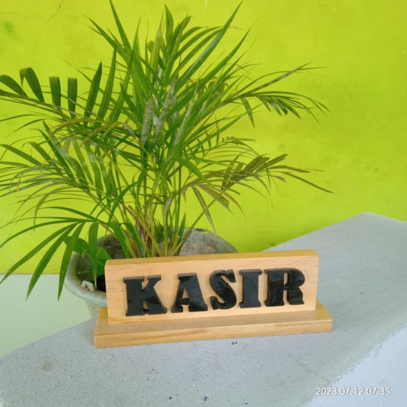 Jual Stand tulisan kasir timbul | Shopee Indonesia