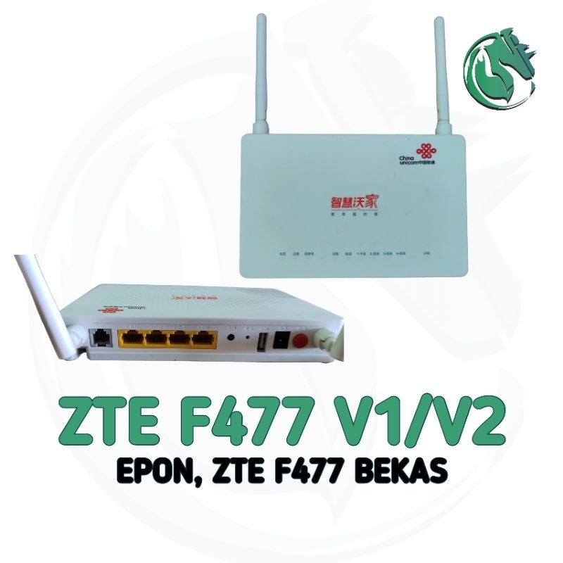 Jual ONT EPON ONU ZTE ZXHN F477 ACCESS POINT WIRELESS WIFI BUKAN F450 ...