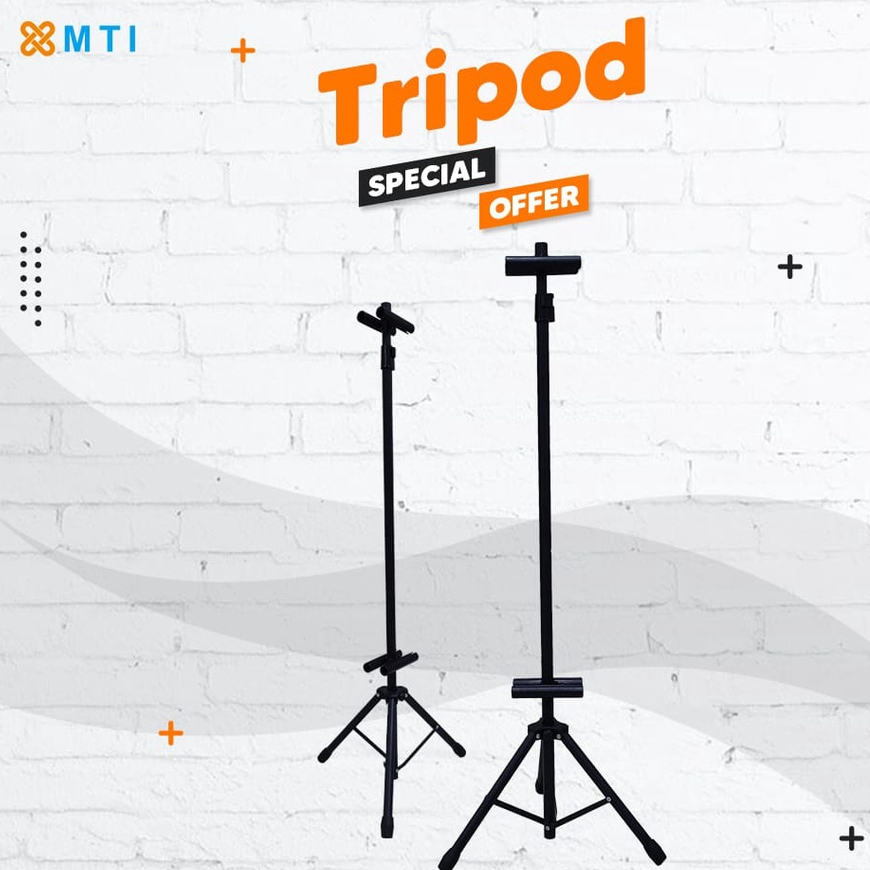 Jual TRIPOD STAND 2 SIDE / STAND PROMOSI 2 SISI | Shopee Indonesia