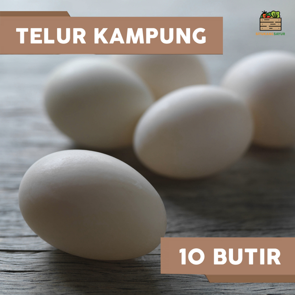 Jual Telur Ayam Kampung | 10 butir (Kota Bandung & Sekitar) | Shopee ...