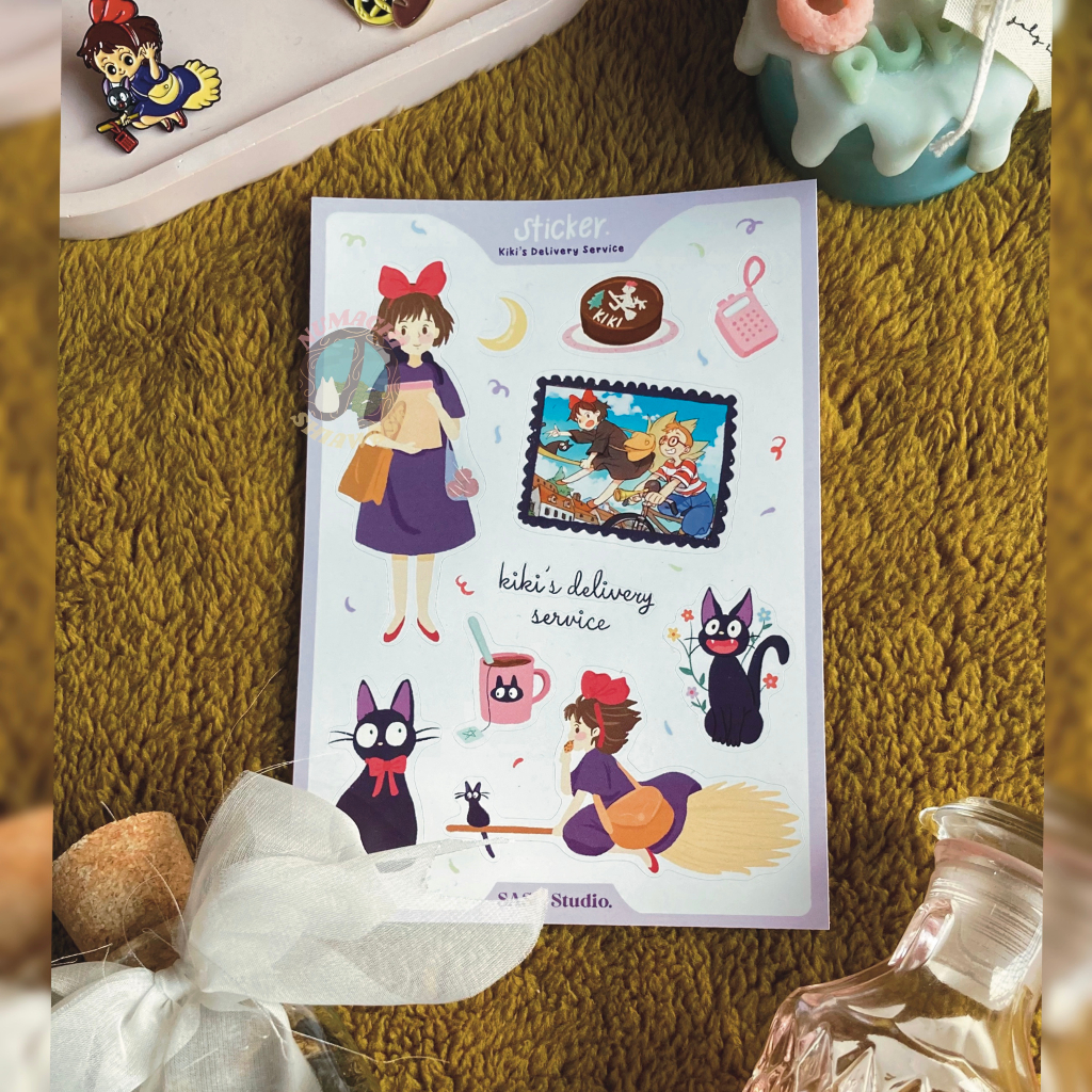 Jual KARAKTER GHIBLI STIKER KOLEKSI STATIONARY STICKER spirited away ...