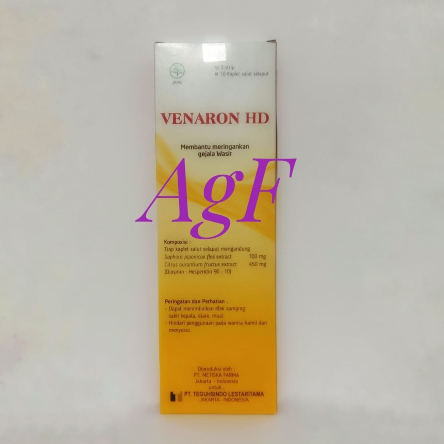 Jual Venaron HD Caplet isi 30 (Teguhsindo) | Shopee Indonesia