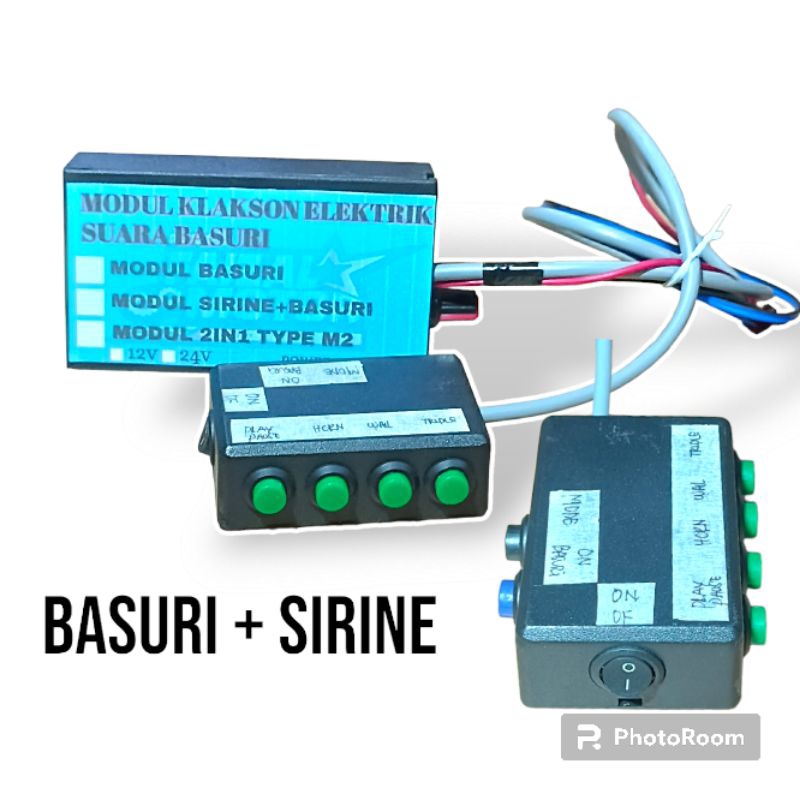 Jual MODUL SIRINE + BASURI 2 MODUL 1 SPIKER | Shopee Indonesia