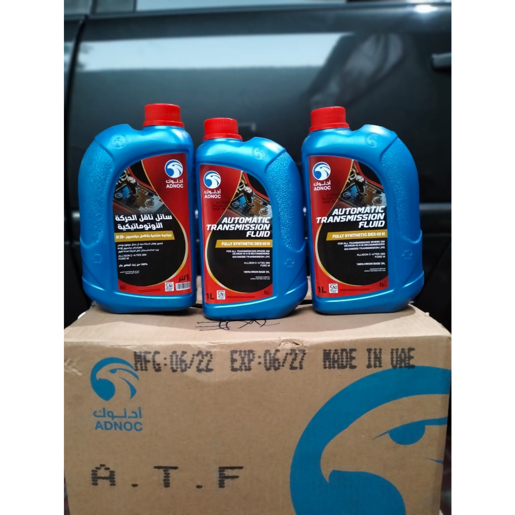 Jual ADNOC ATF DEXTRON III - DEXTRON 3 FULLY SYNTHETIC 1 LITER | Shopee ...