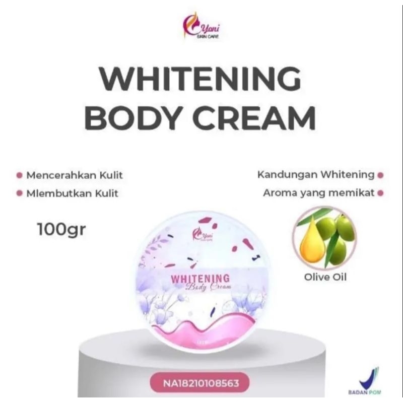 Jual Body Cream Whitening Yoniskincare | Shopee Indonesia
