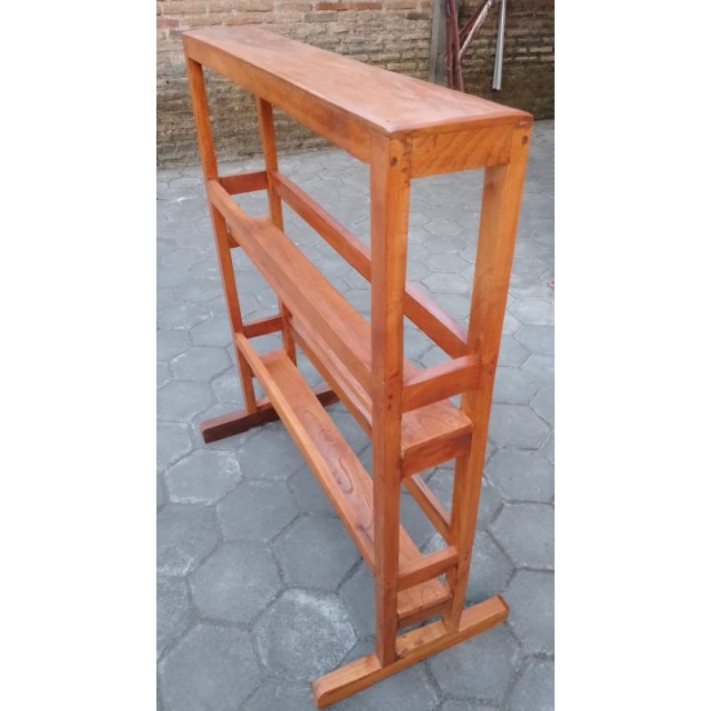 Jual Rak bensin botol dari kayu jati | Shopee Indonesia