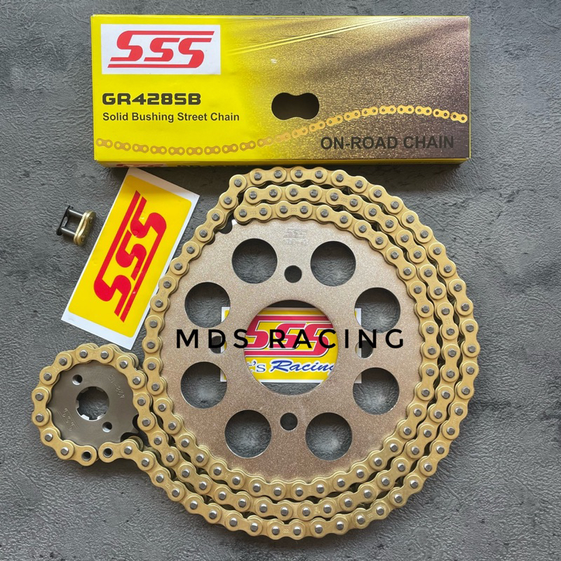 Jual Gear Set Gir Set SSS ORIGINAL 428 Cbr old - Cbr150R - Sonic150 ...