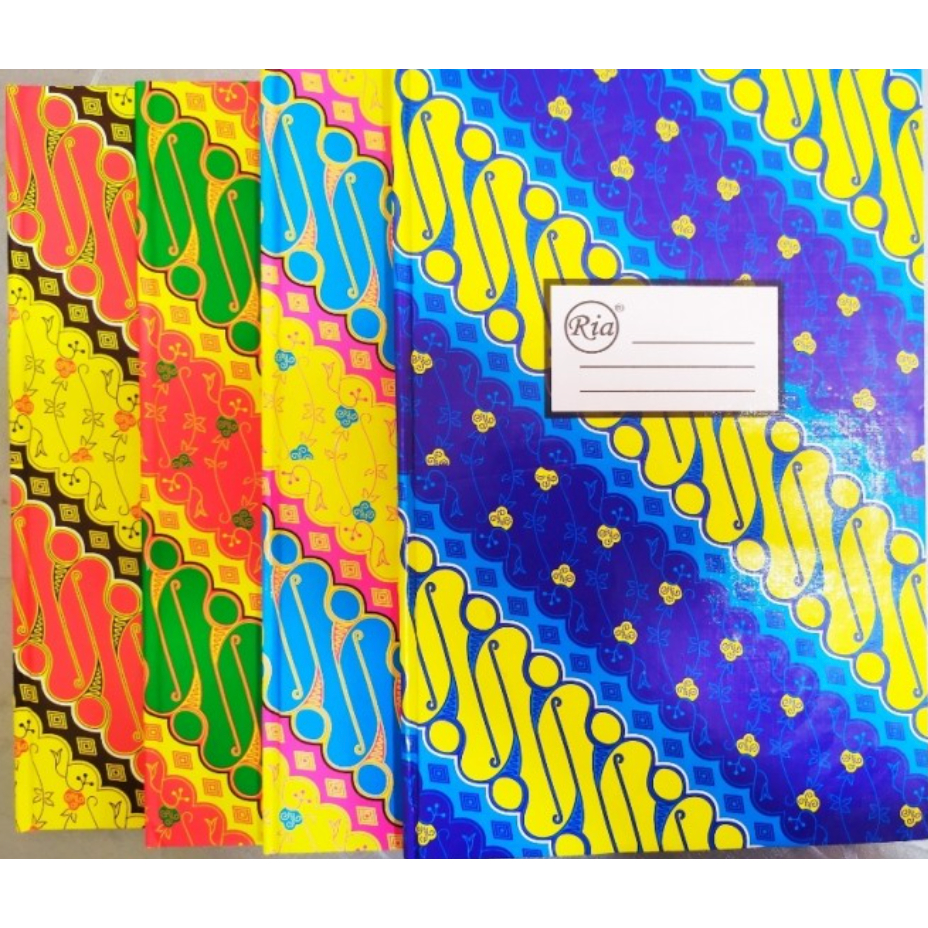 Jual Buku Folio Hard Cover RIA 100 200 lembar / Buku Tulis 100lembar ...