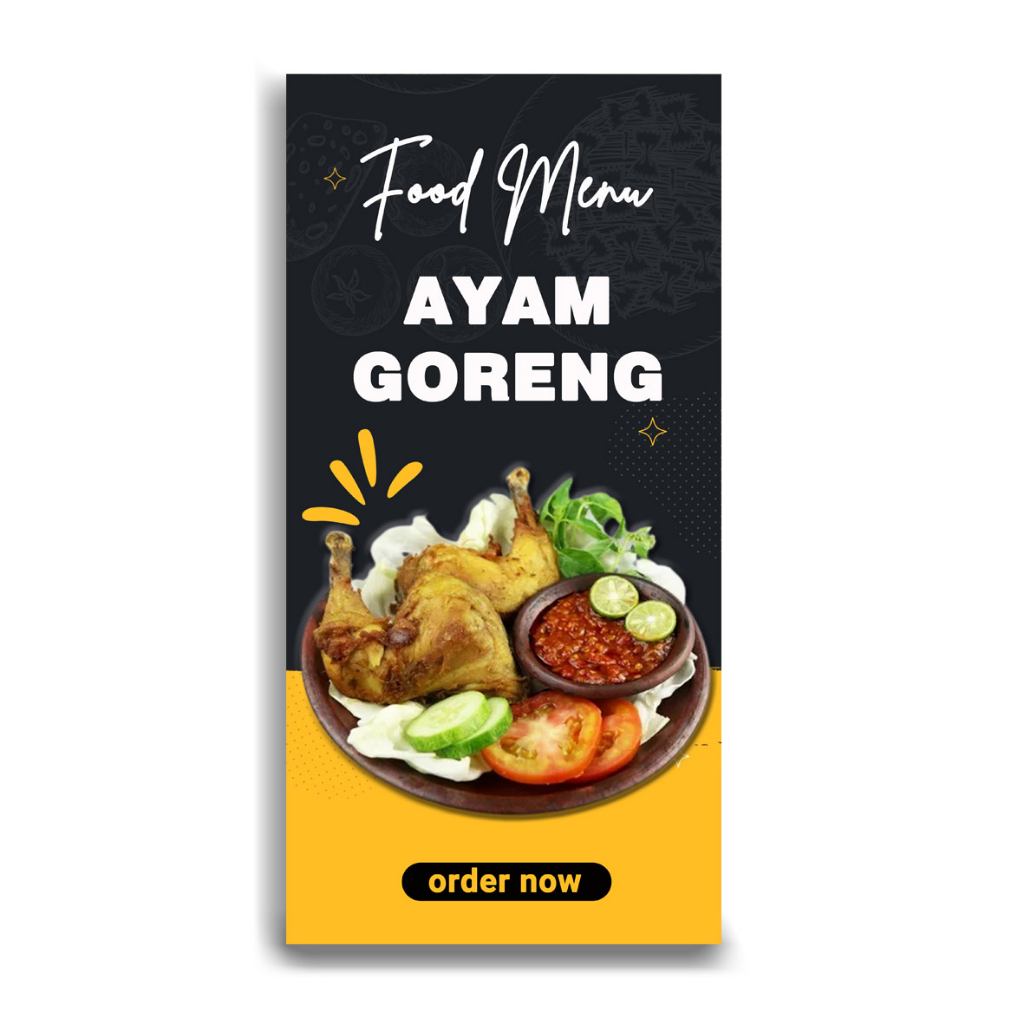 Jual HIASAN DINDING WALDECOR FOOD MENU UKURAN 15 X 30 CM BIASA CUSTOM ...