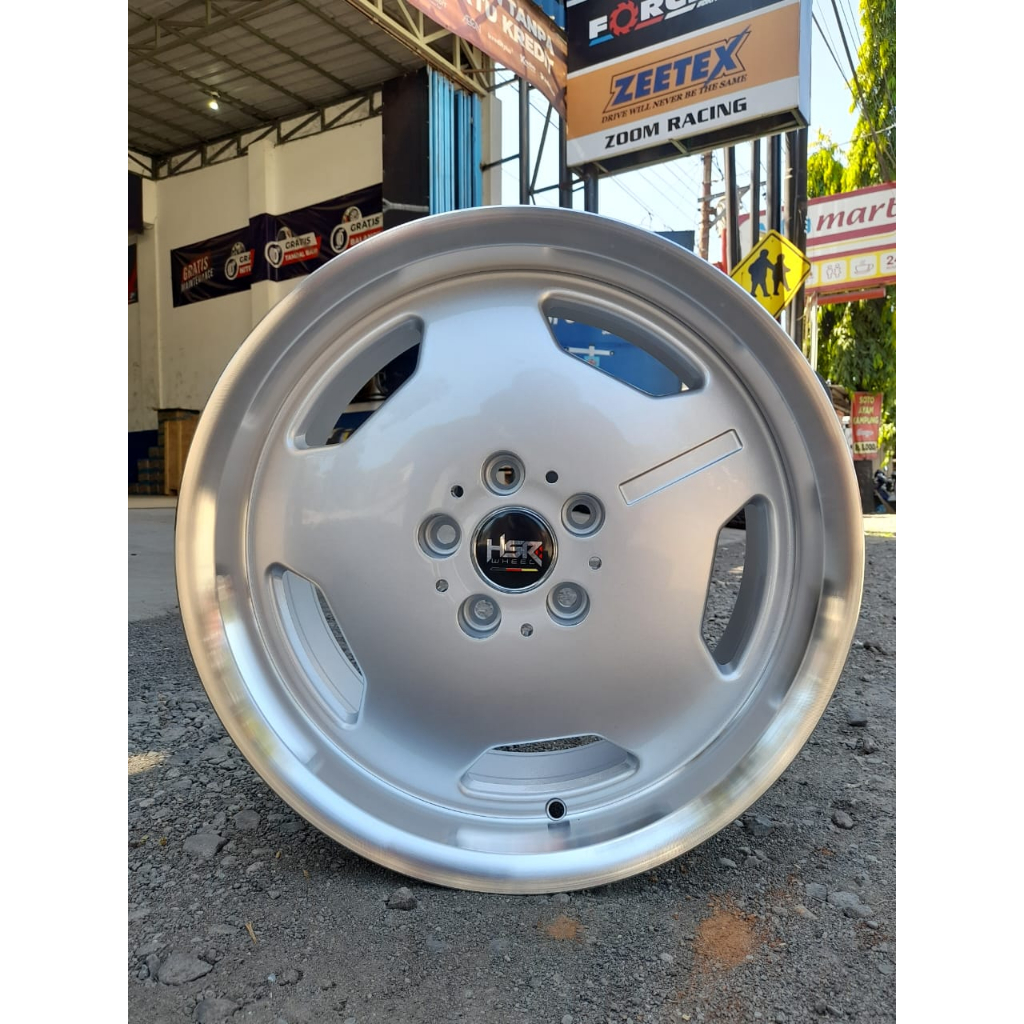 Jual Velg Mobil Unik Ring 17 HSR ROSTOCK EURO Warna Grey Polis Buat VW Golf Audy Mercy dll ...
