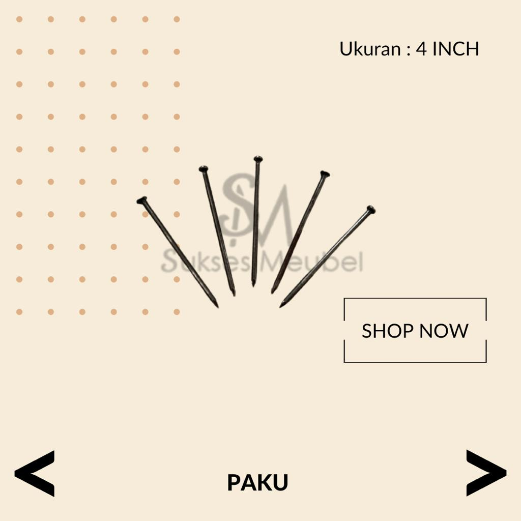 Jual PAKU 4" - 10 CM PER 1 KG / PAKU KAYU 4 INCH | Shopee Indonesia