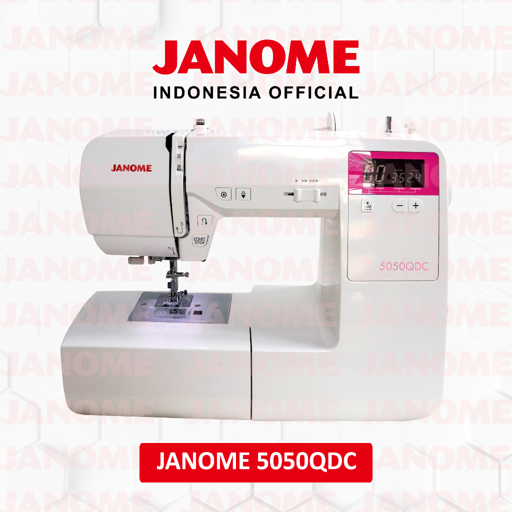 Jual Mesin Jahit Computerized JANOME 5050 QDC Japan Quality | Shopee ...