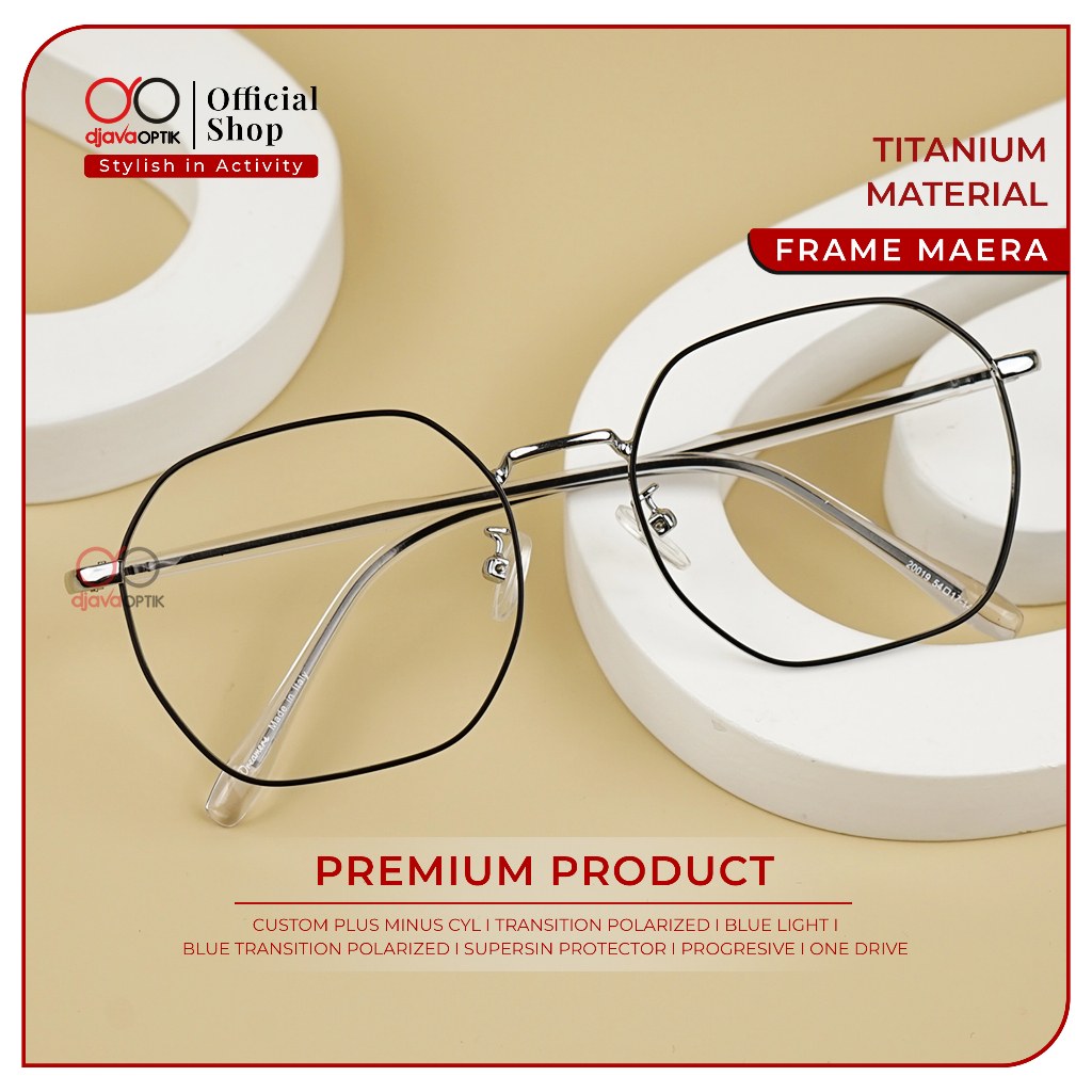 Jual DJAVA OPTIK - Frame Maera - Kacamata Unisex Star B Supersin Protector Prisma | Shopee Indonesia