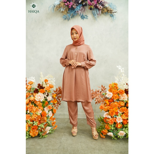 Jual Haiqa - CHANI SET CELANA - ONE SET TUNIK MELAYU - BUSUI FRIENDLY ...