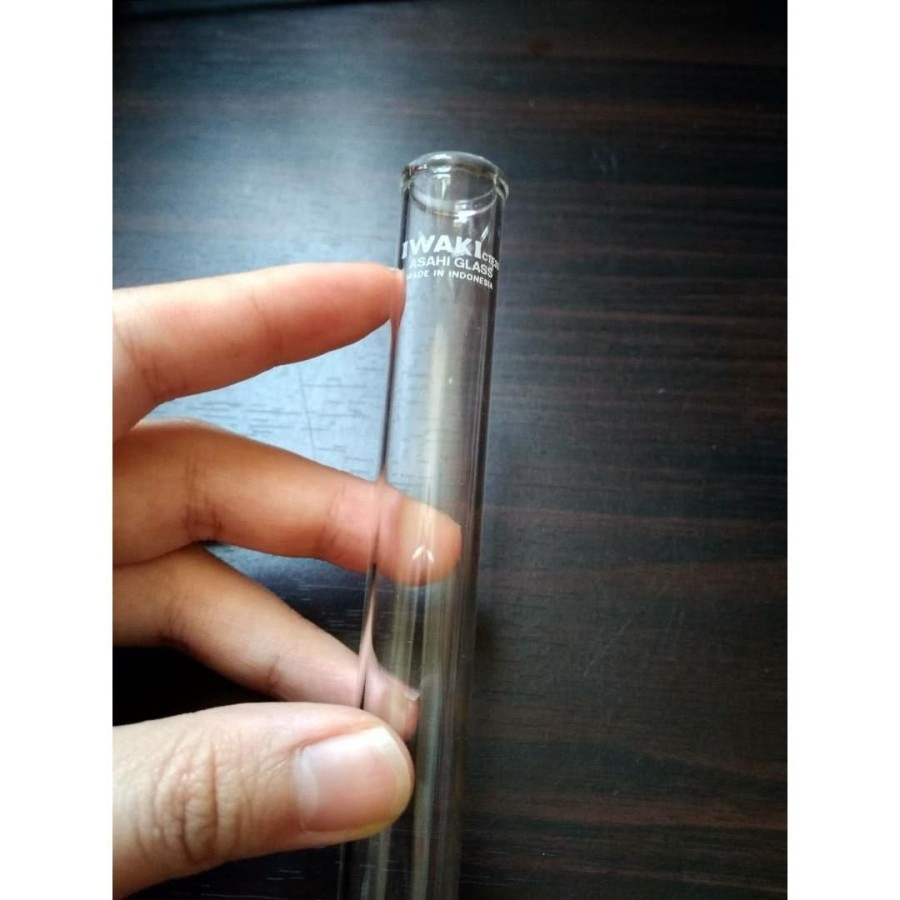 Jual IWAKI Asli Test tube without rim 25 X 150 mm tabung reaksi Tanpa ...